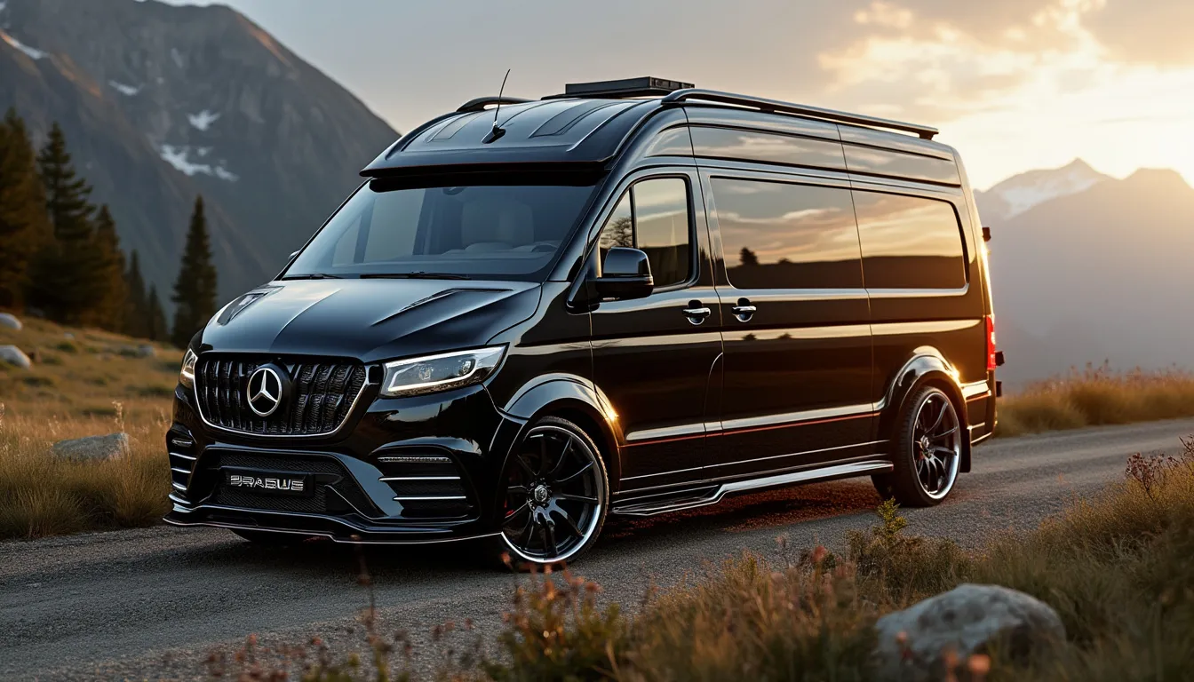Brabus Big Boy 1200 : motorhome de luxe avec 30 m² à bord