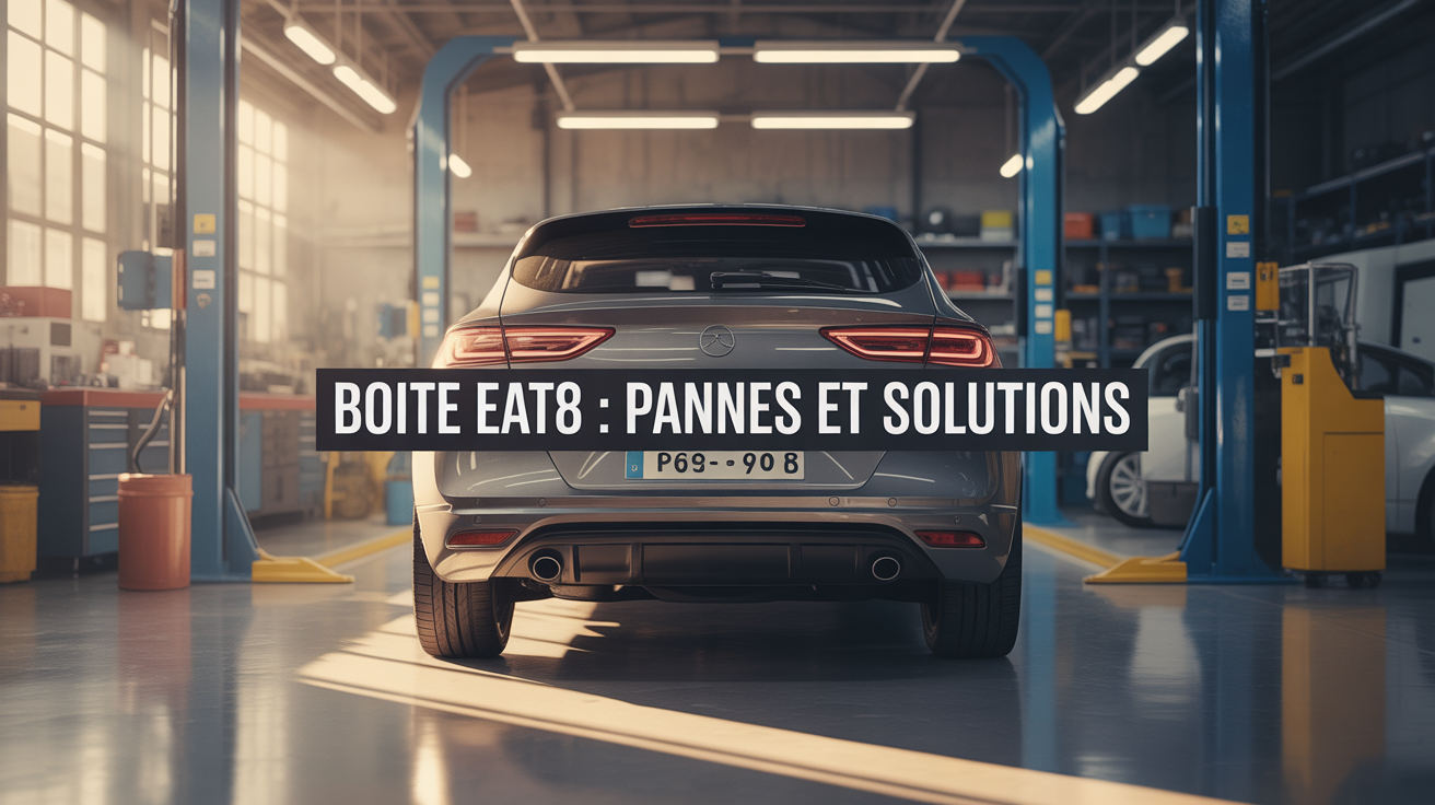 Boîte EAT8 : reconnaître les signes, comprendre les pannes et agir vite