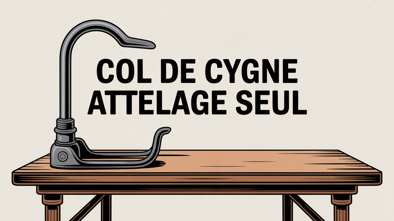 Col de cygne attelage : bien choisir et monter en toute sécurité