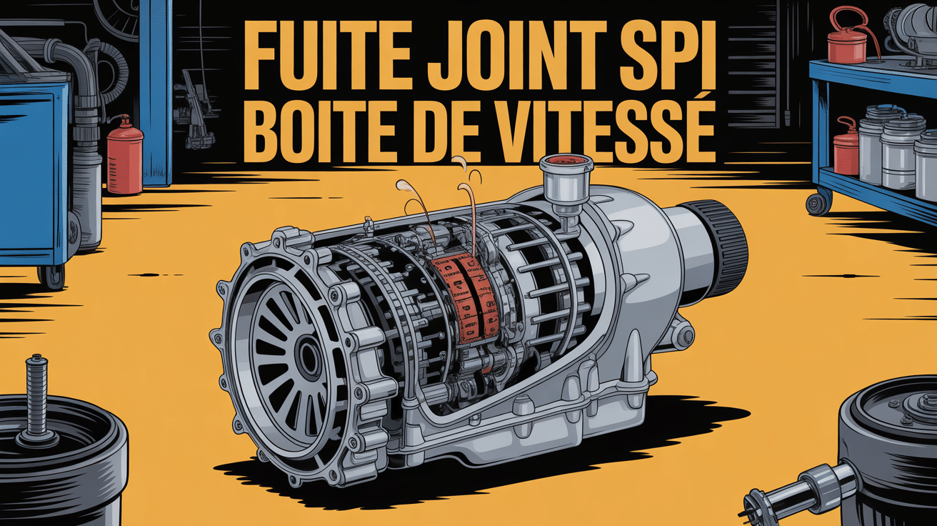 Fuite joint spi boîte de vitesse : les réflexes pour éviter la casse
