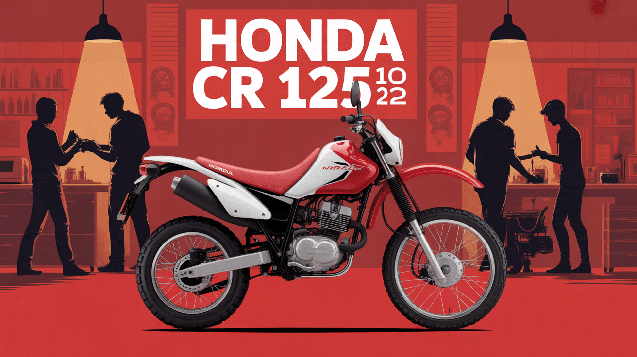 Honda CR 125 2002 : le 2-temps légendaire qui fait vibrer les fans