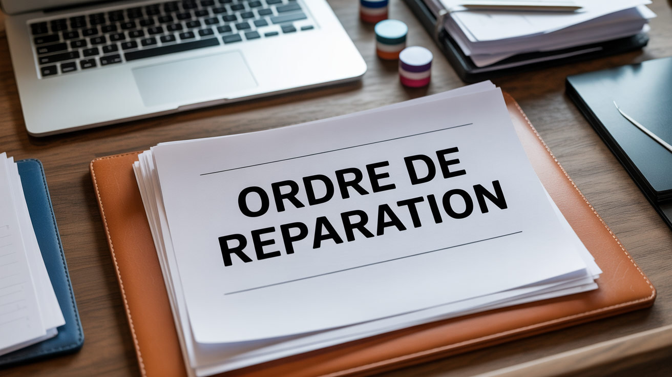 Ordre de réparation à imprimer gratuit : modèles professionnels et ...