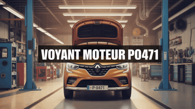 Code P0471 Renault : décrypte ton voyant moteur en 3 étapes clés