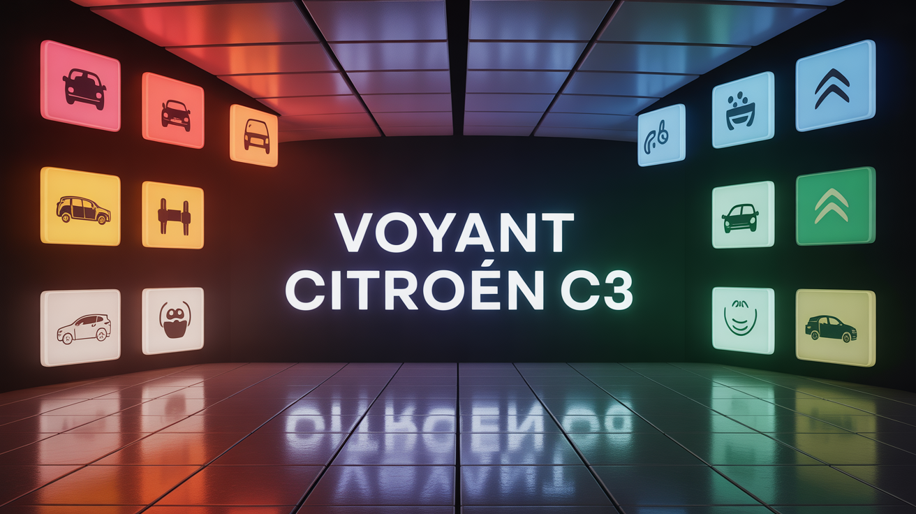 Voyant Citroën C3 : signifcation et actions pour ta sécurité