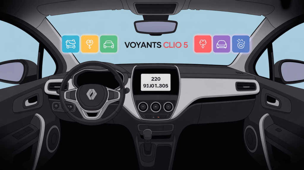 Voyant Clio 5 : réagis vite face aux alertes du tableau de bord